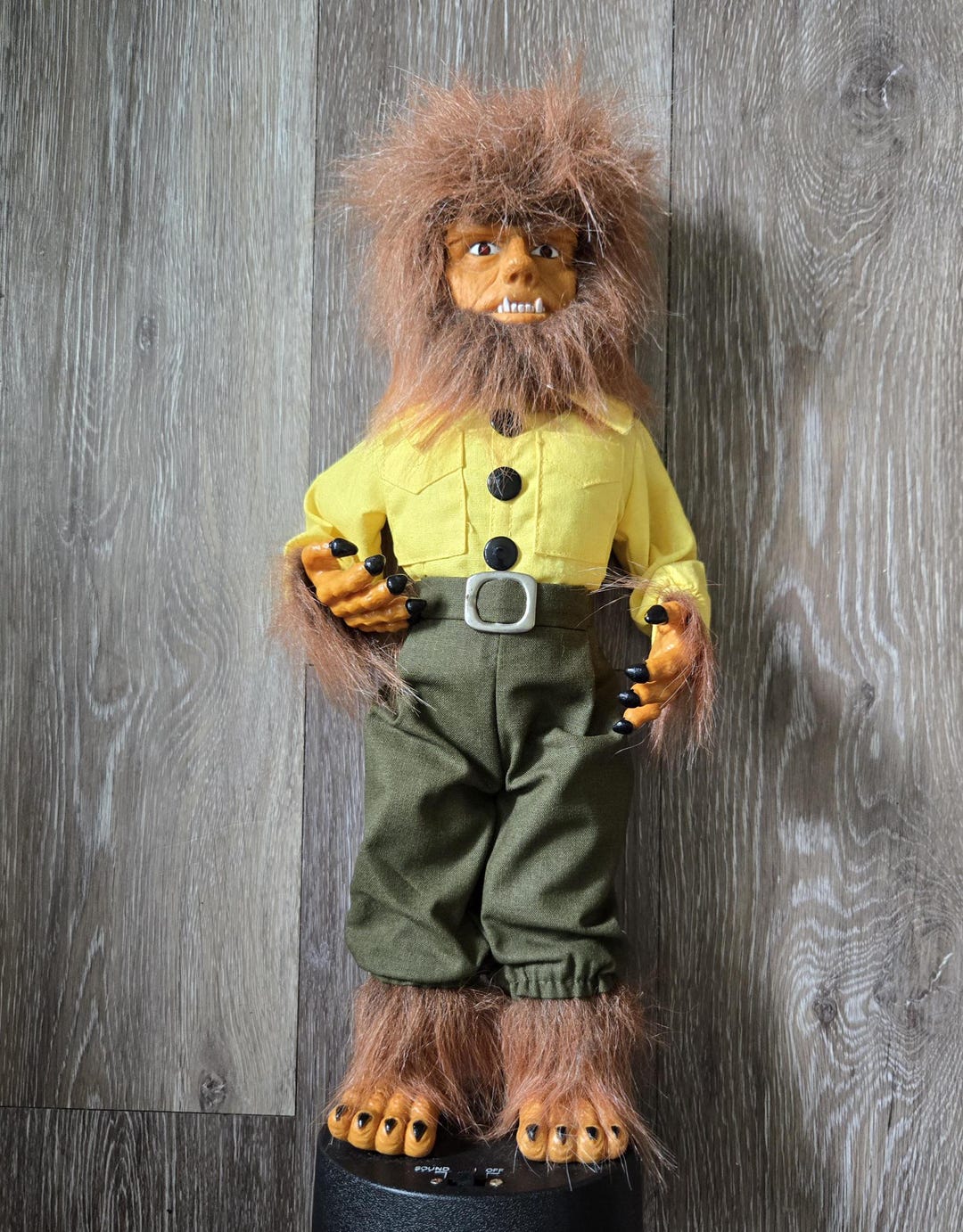 Vintage Animated Wolfman Universal Studios Monsters Telco - Halloween ...