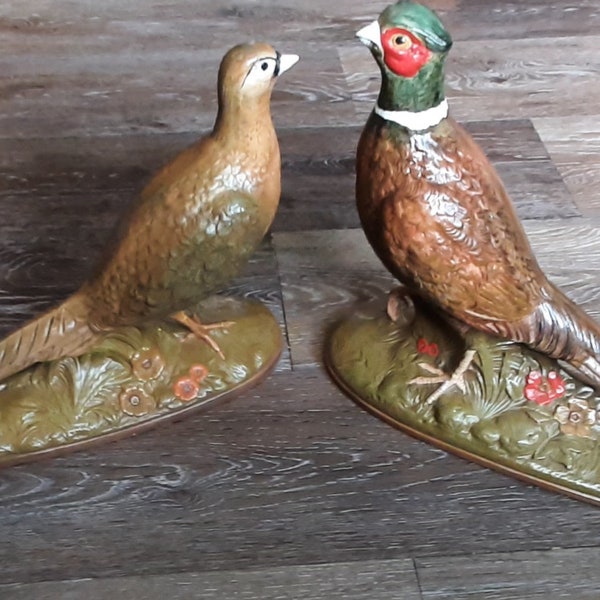 Ceramic Pheasant Figurine - Etsy