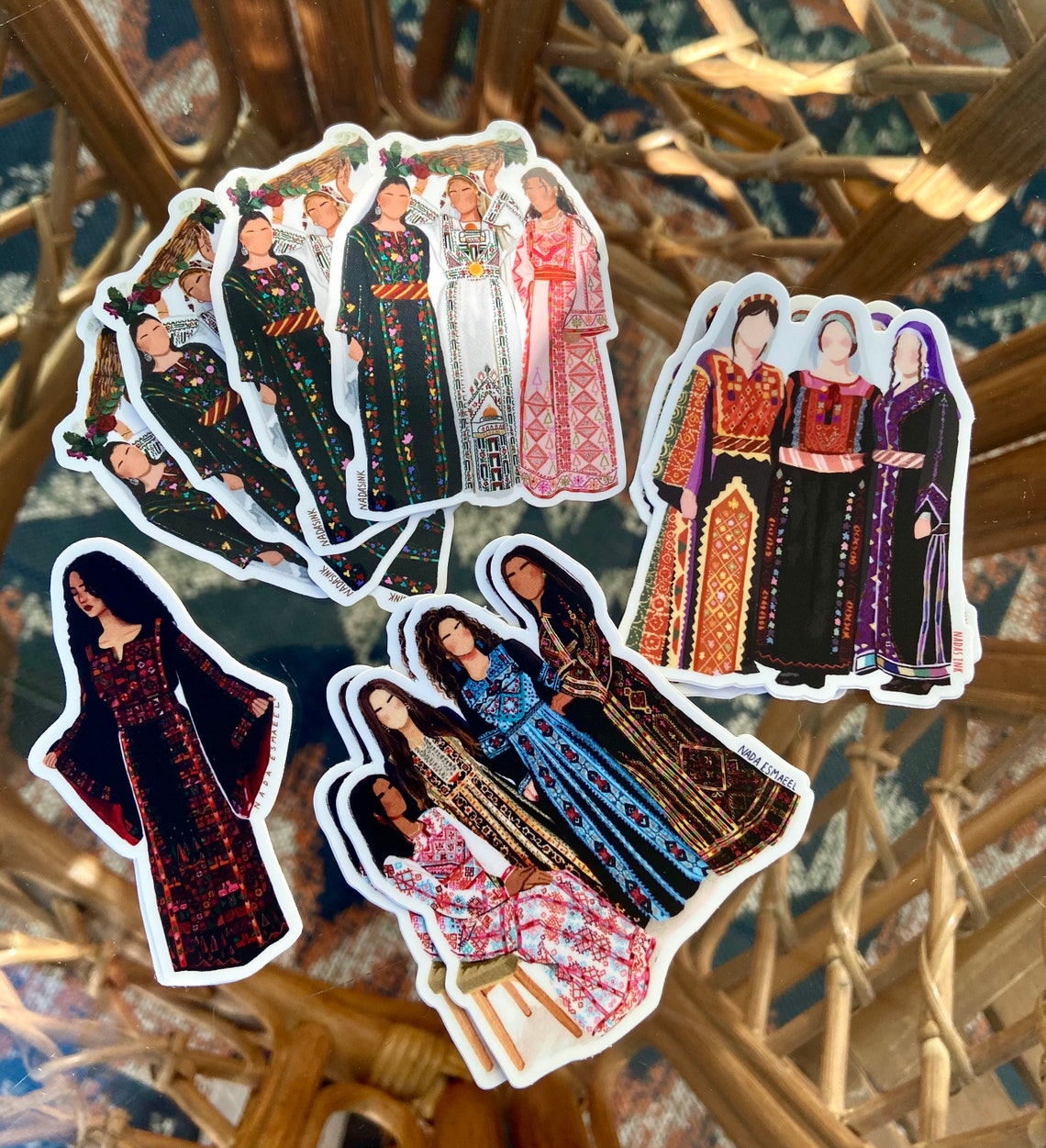 Palestinian Women Sticker Vinyl & Waterproof 3 X - Etsy