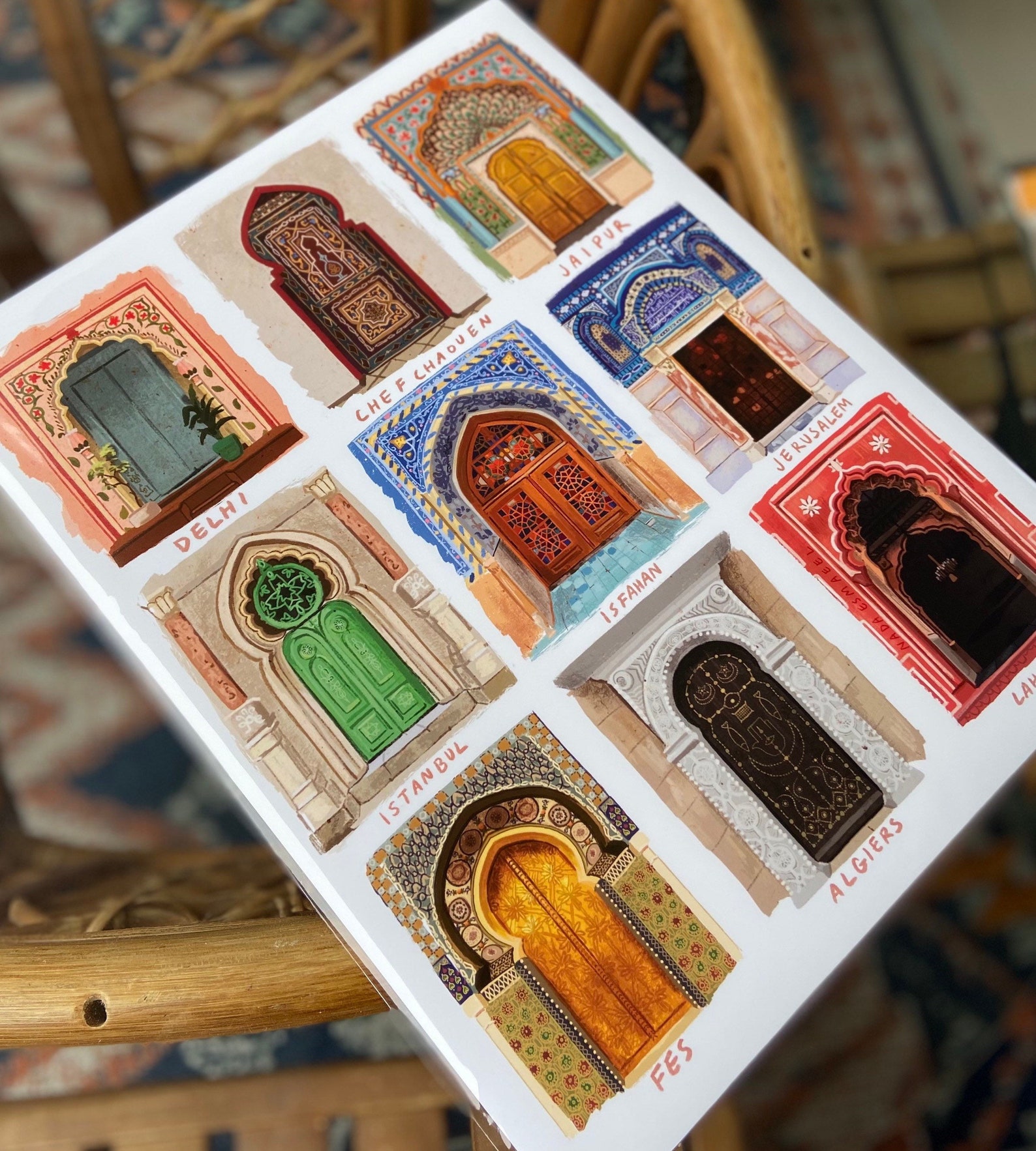 Islamic Architecture - Art Print | Middle Eastern Decor | Arab/persian ...