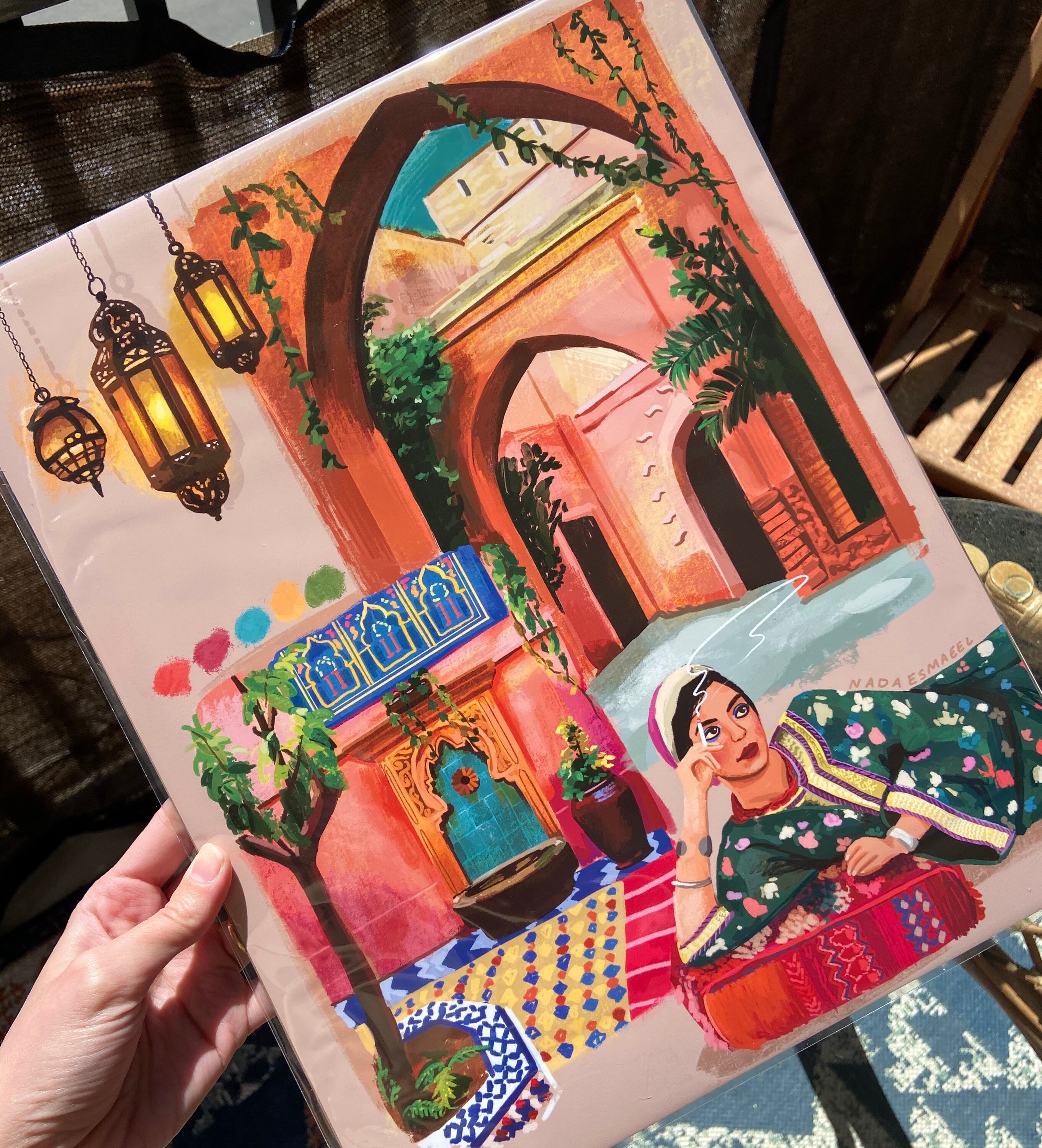 Marrakech Art Print Morocco Art - Etsy