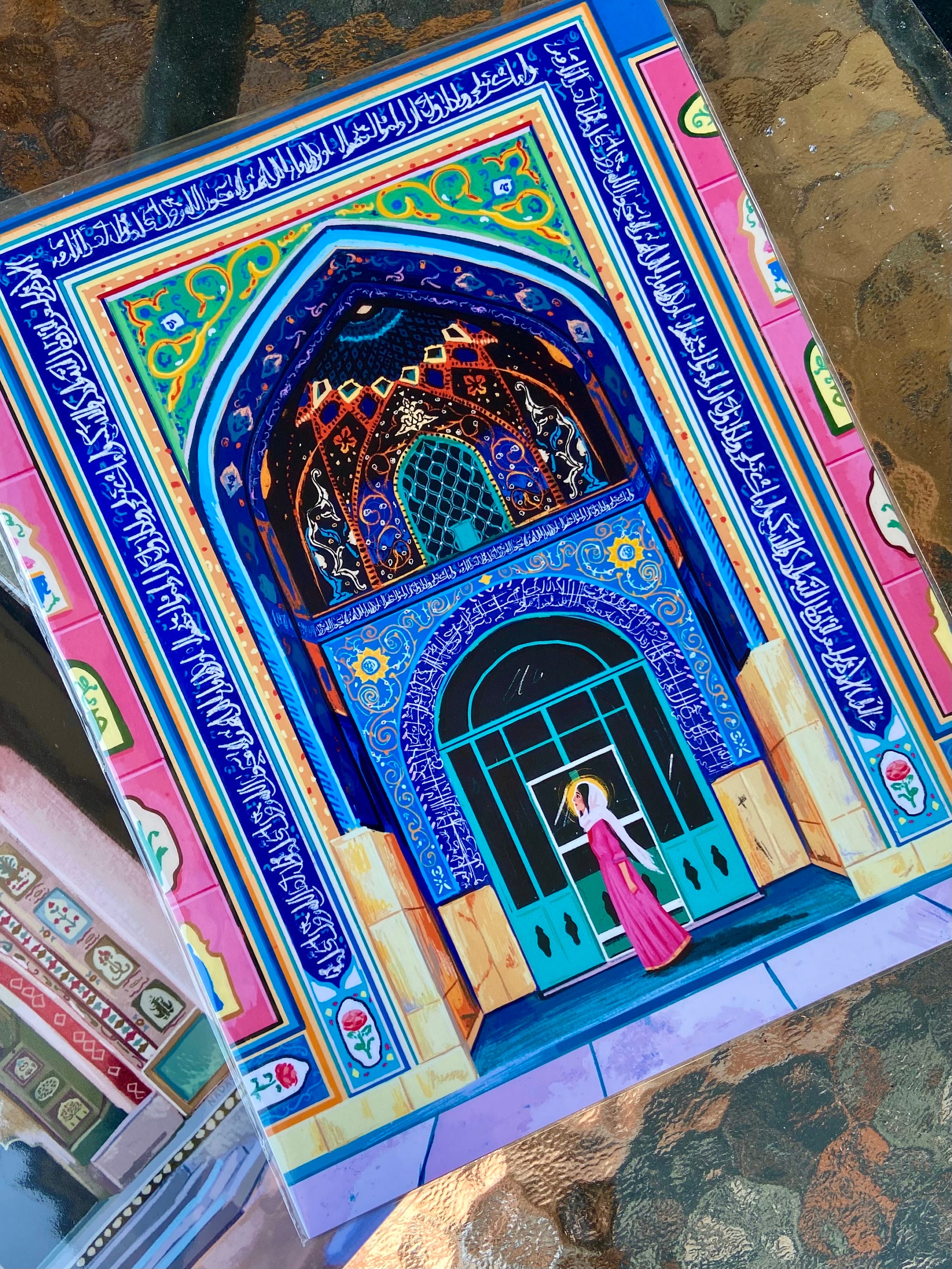 Persian Architecture - Art Print | Persia Art | Mosque Art - Etsy