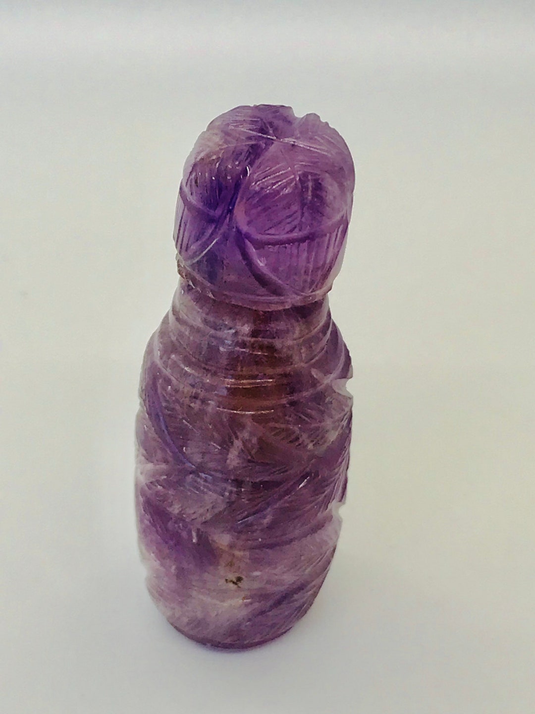 Amethyst Snuff Bottle - Etsy