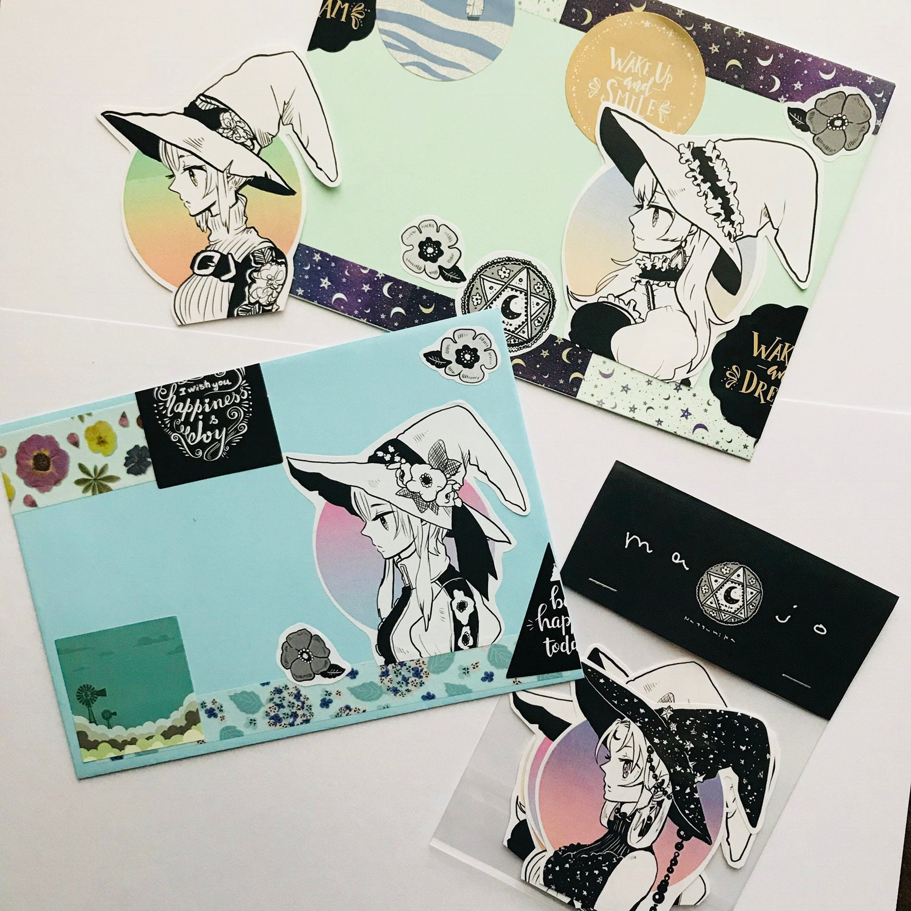 Witches sticker pack | Etsy
