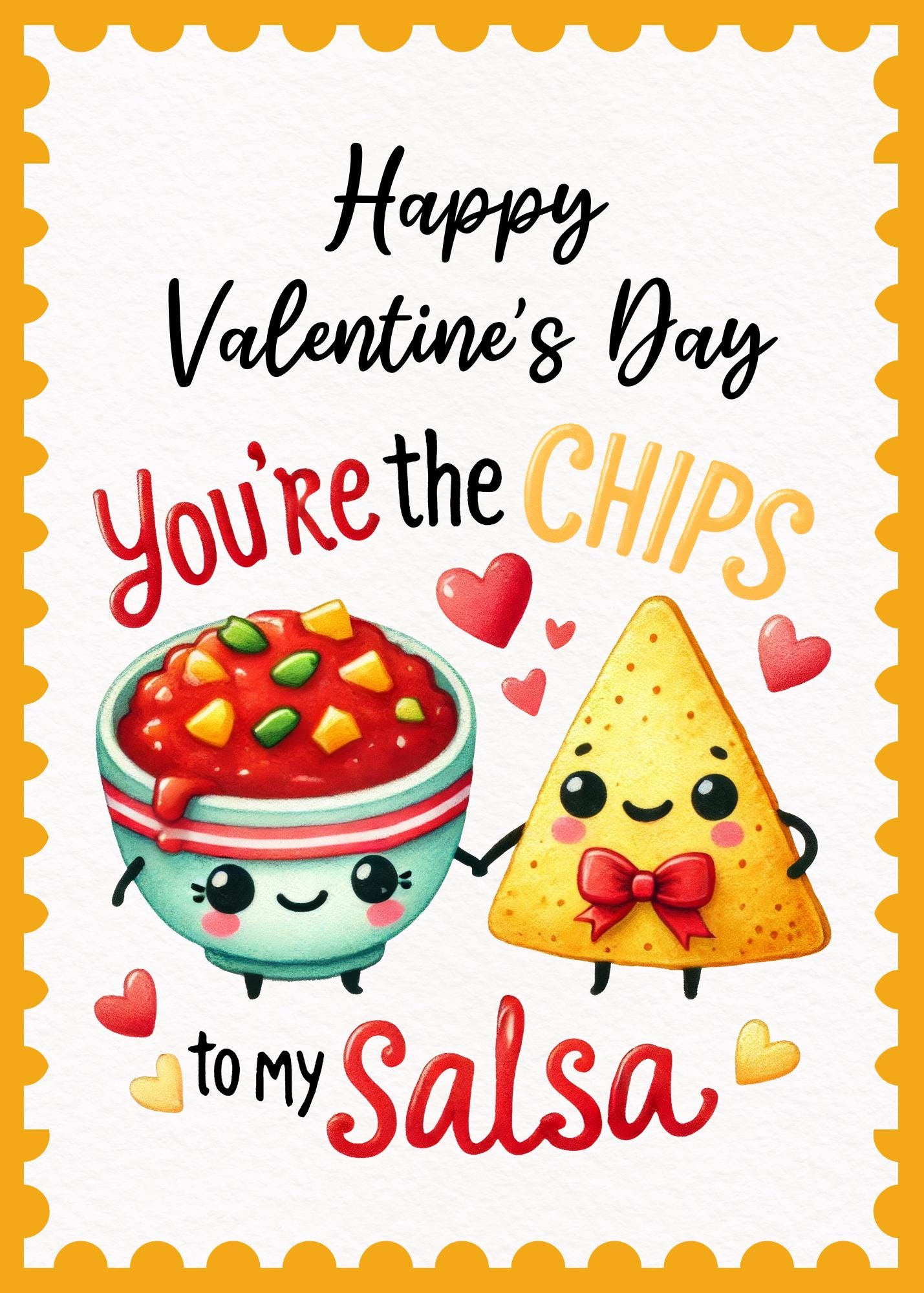 Food Pun Valentine's Day Card Bundle Download, Printable Kids, Adults ...