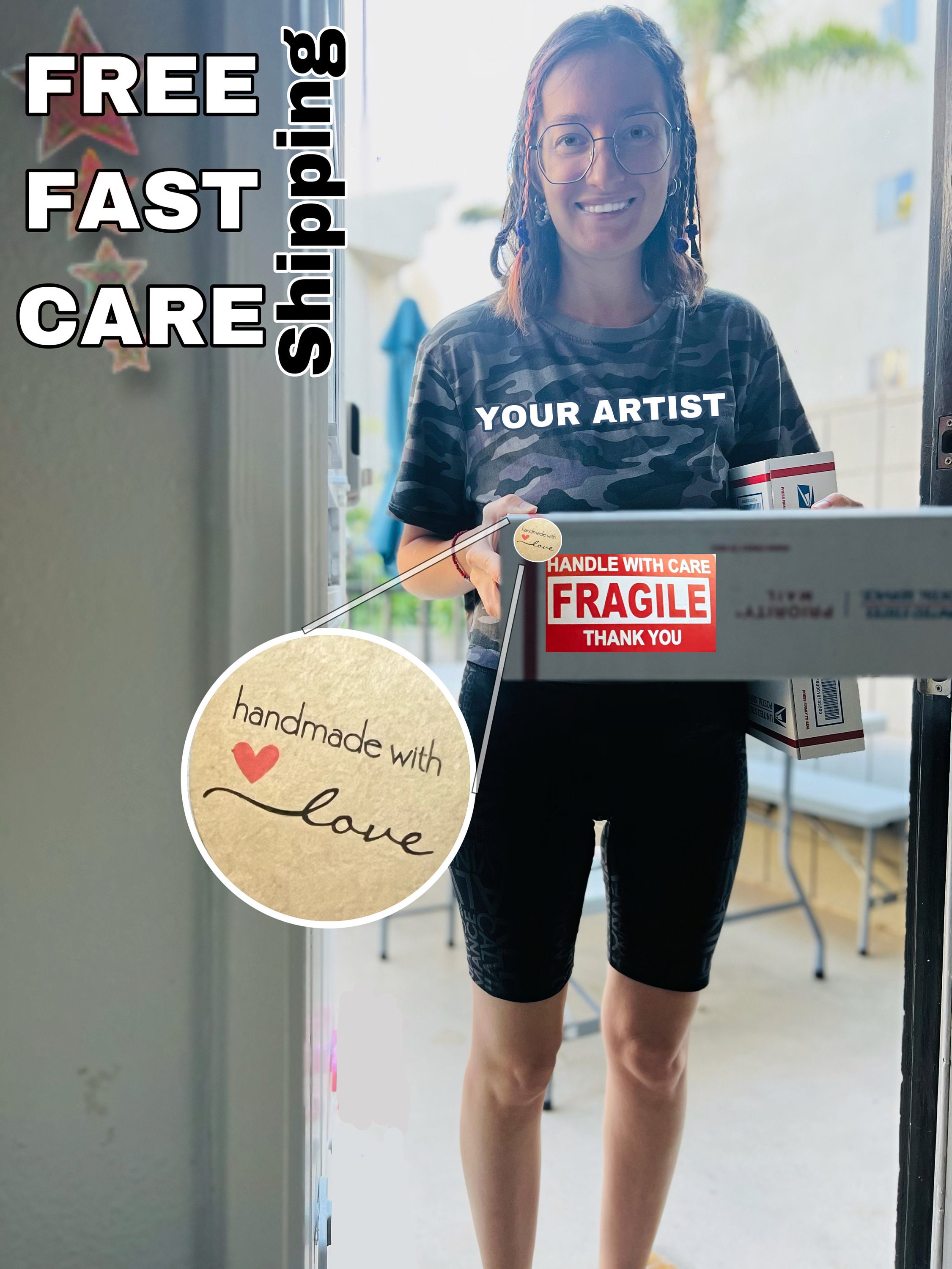 Angel Painting Religious Original Art Angel Happiness Artwork - Etsy