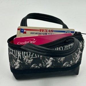 Led Zeppelin Tiny Tote/ Rock N Roll / Music / Rock Themed Tiny Tote ...