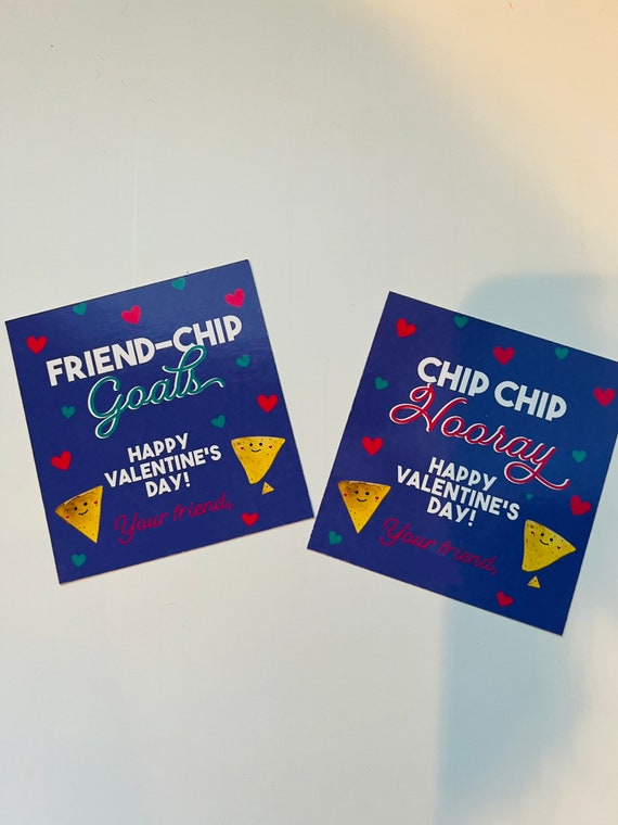 Chip Valentine | Instant Download by B Box Parties | Catch My Party