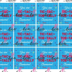 Tic Tac Toe Valentine | Instant Download | Printable Cards - Etsy