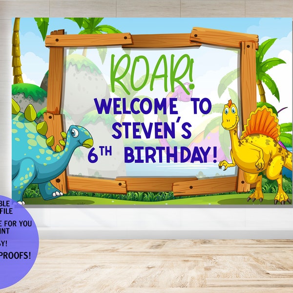 Boy 7th Birthday Backdrop - Etsy