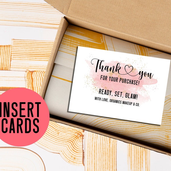 Branded Thank You Card - Etsy
