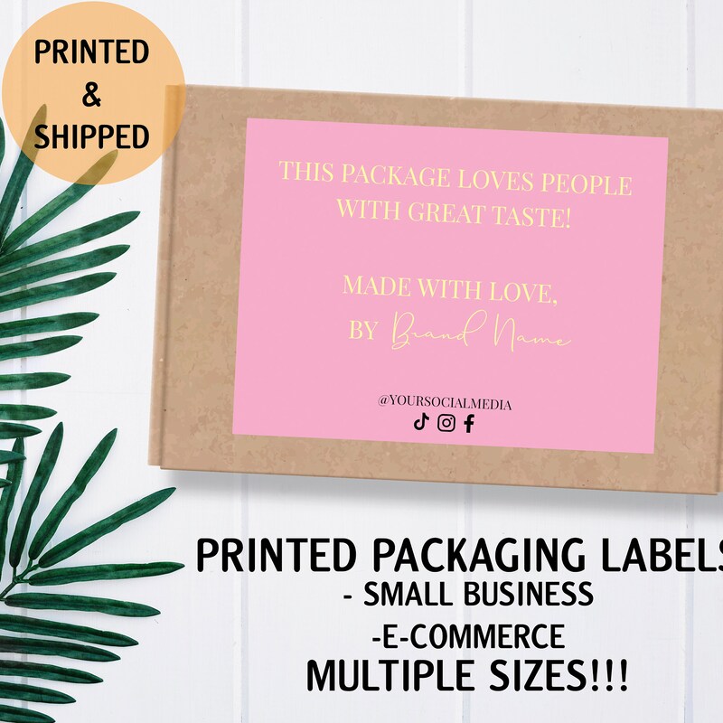 View PACKAGING LABELS by PixelaStudio on Etsy