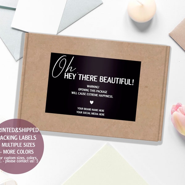 Box Seal Sticker - Etsy