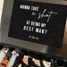 Funny Groomsmen Proposal Stickers, Personalized Will You Be My ...