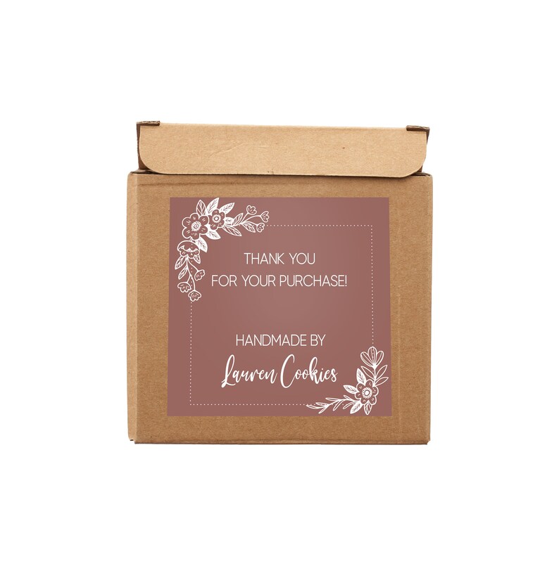 Personalized Thank You Labels Custom Thank You Stickers - Etsy