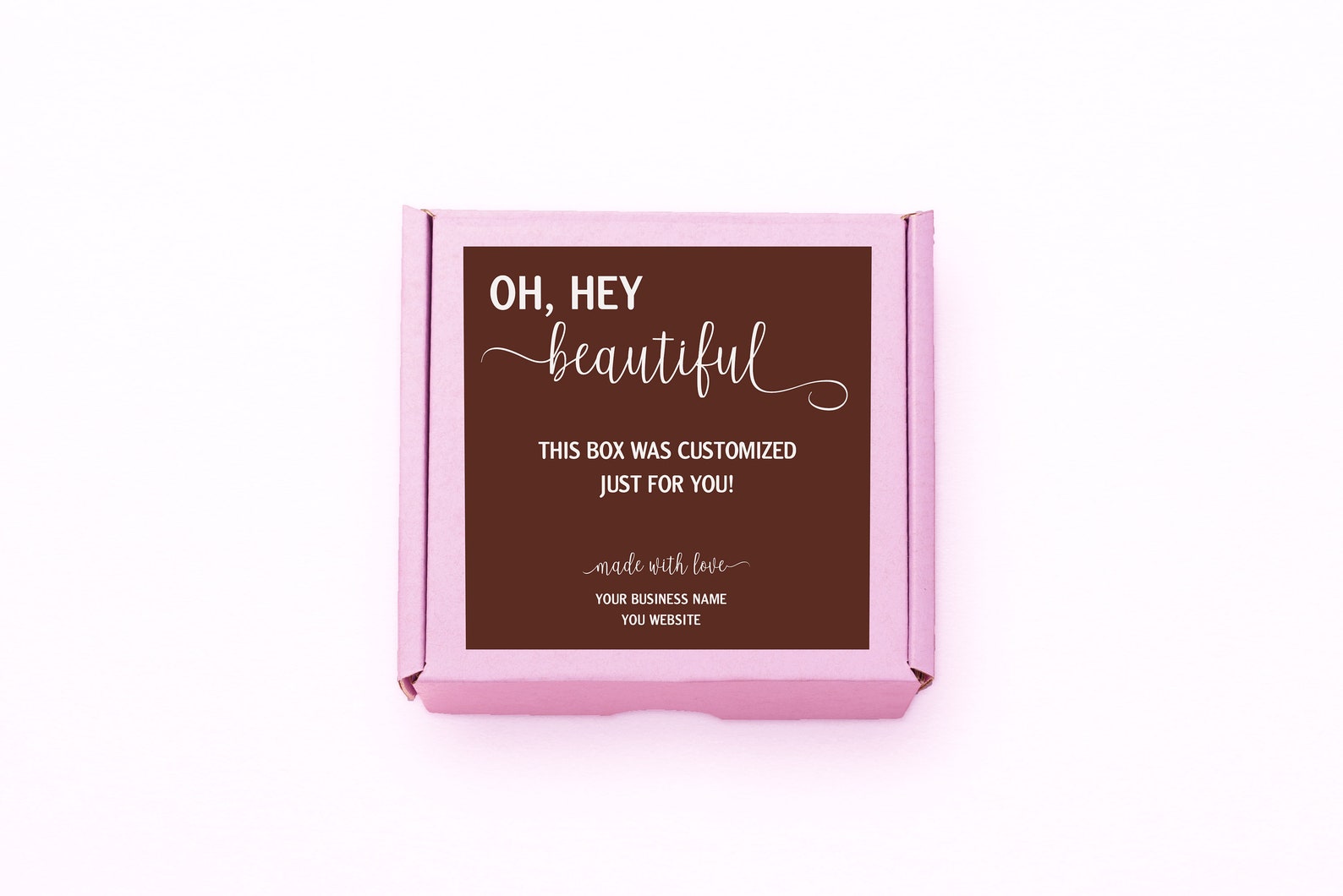 Packaging Labels Small Business Label Template Order - Etsy UK