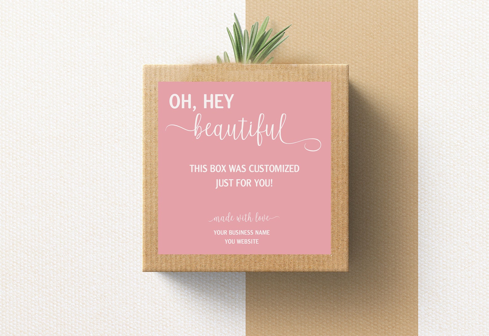 Packaging Labels Small Business Label Template Order - Etsy UK