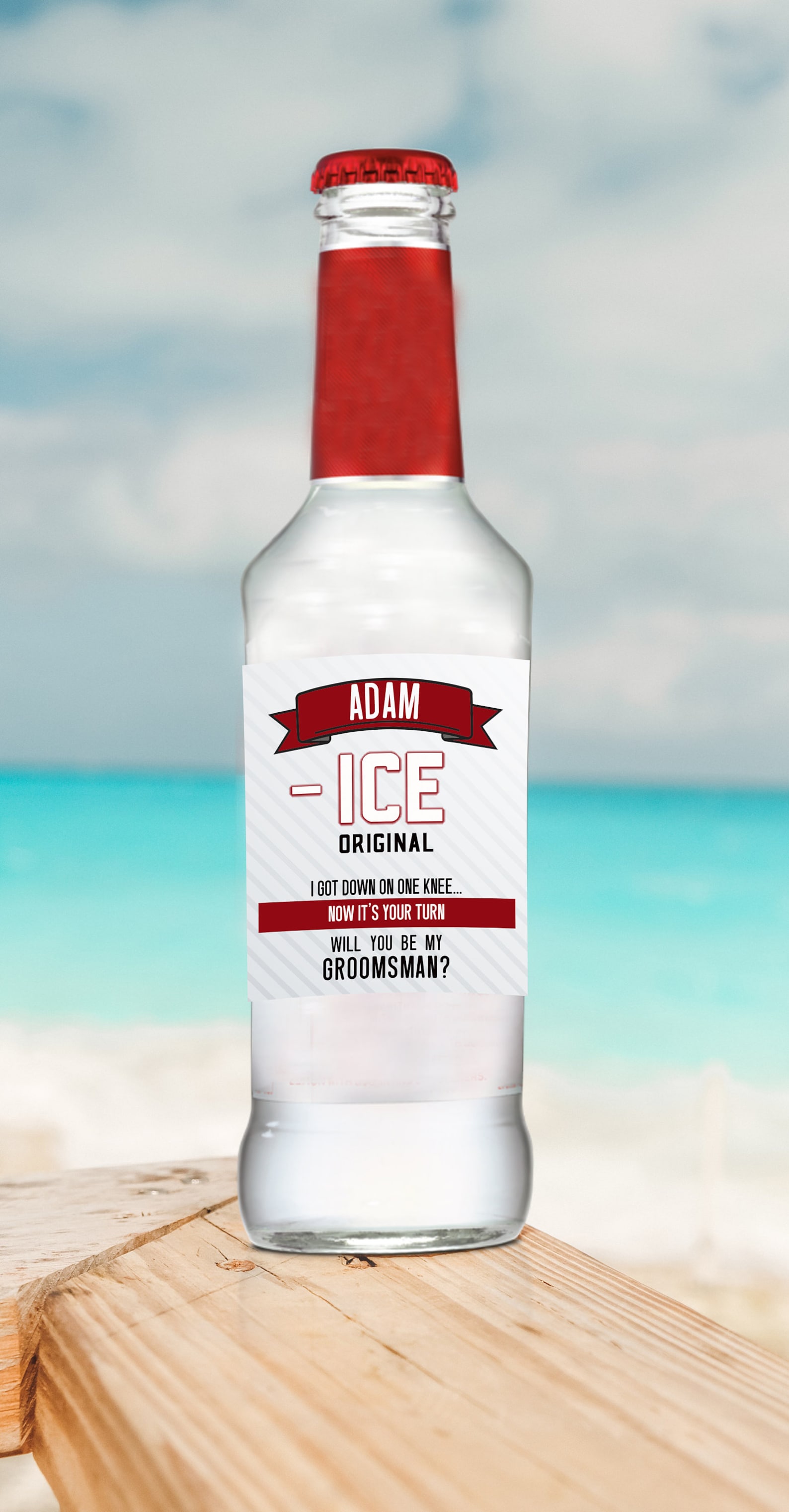 Wedding Party Proposal ICED Labels Groomsman Gift Stickers | Etsy