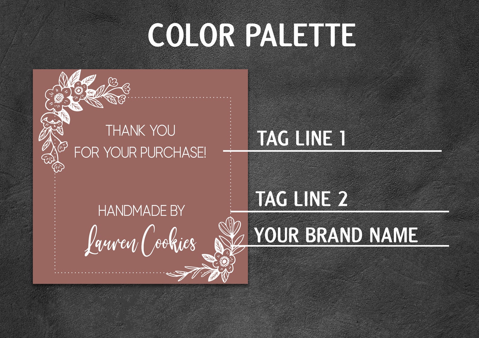 Personalized Thank You Labels Custom Thank You Stickers - Etsy