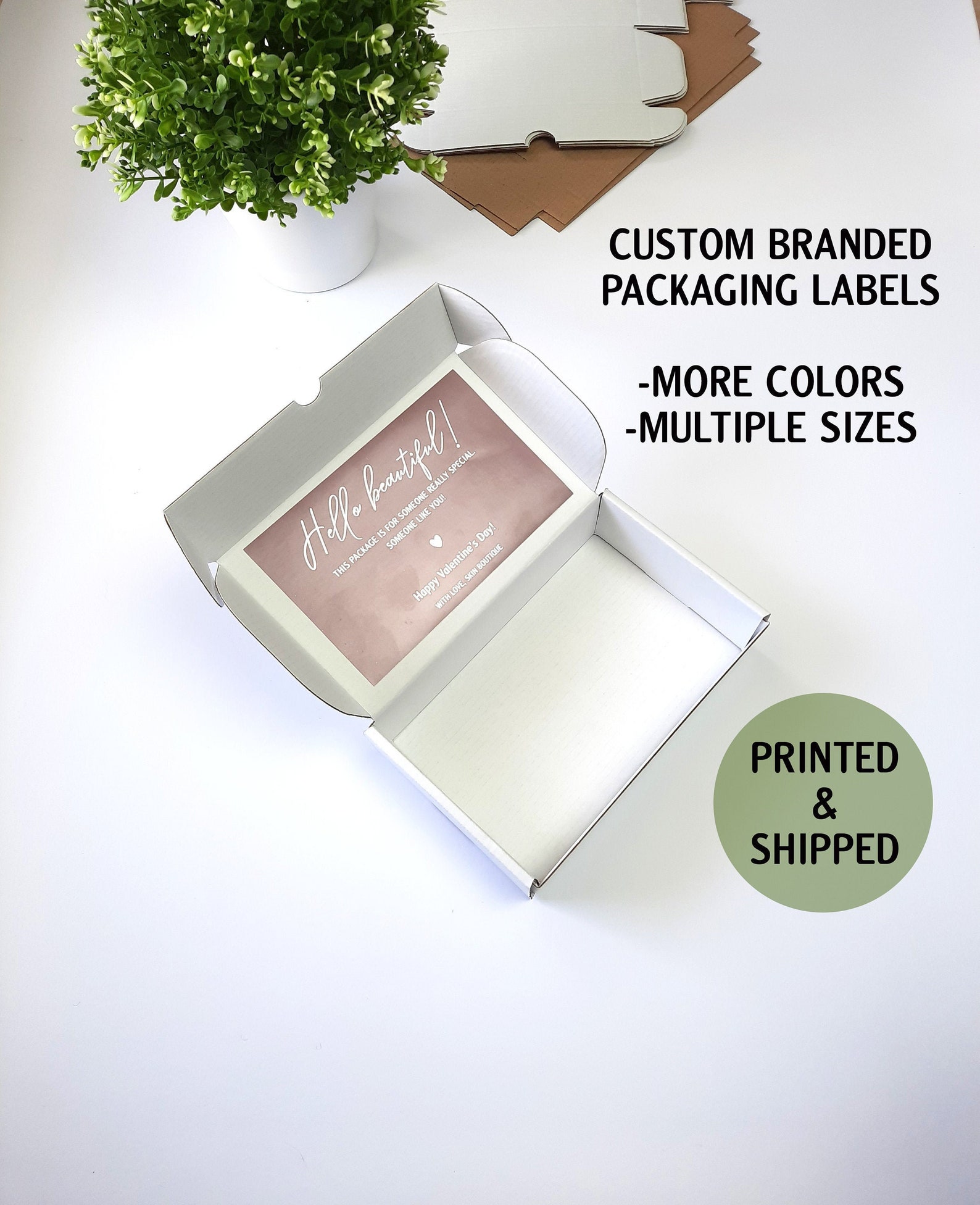 Custom Branded Packaging Packaging Labels Shipping Label - Etsy