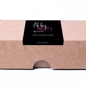 Packaging Box Labels, Branding, Packaging Stickers for Boxes, Branded ...