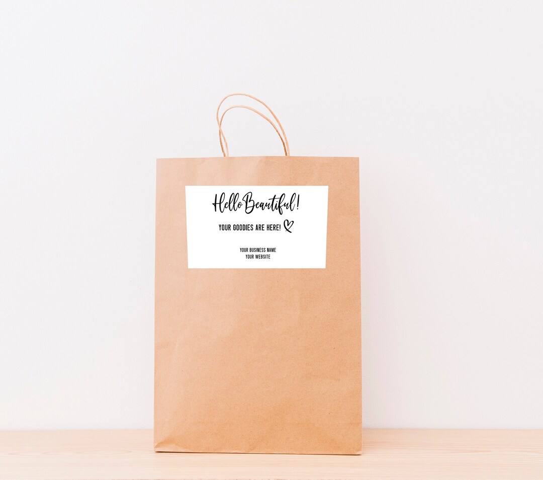 Small Business Packaging Labels, Custom Package Stickers, Order ...