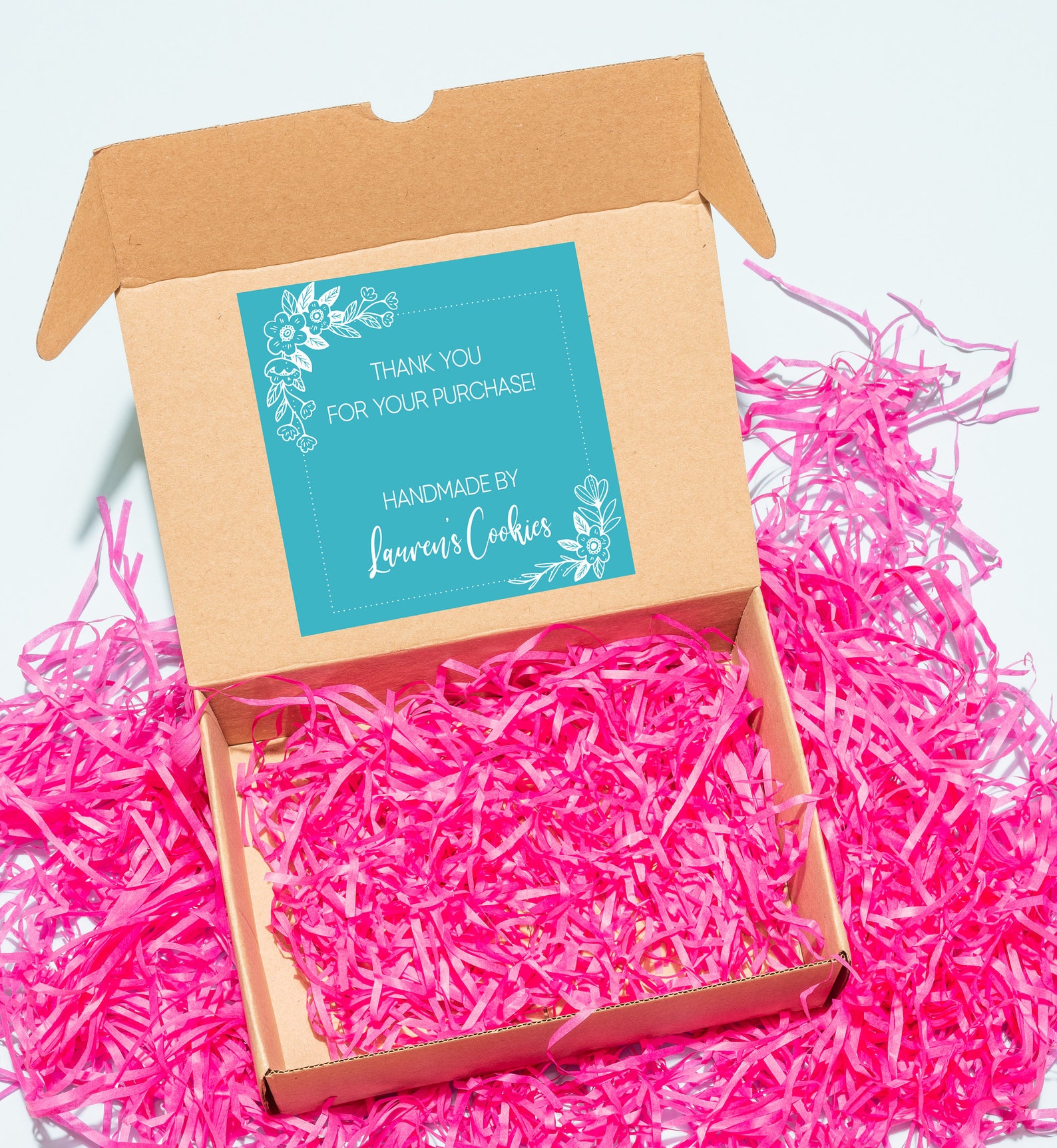 Personalized Thank You Labels Custom Thank You Stickers | Etsy