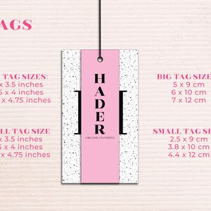 Hang Tags Clothing Label Wing Tags. Hang Tags for Clothing, Custom ...