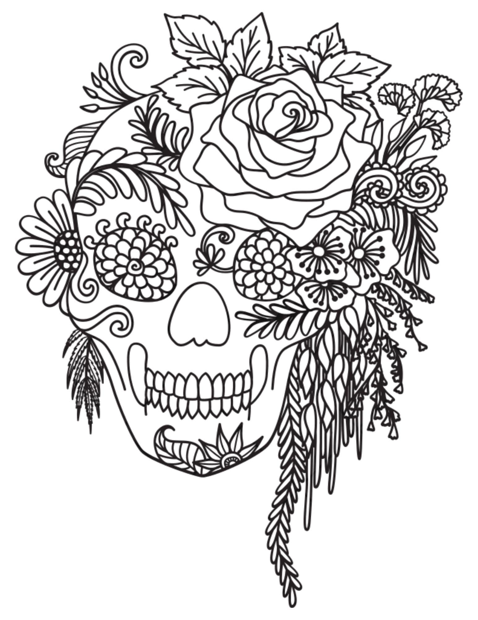 Adult Coloring Pages - Art-therapy - Printable - Etsy