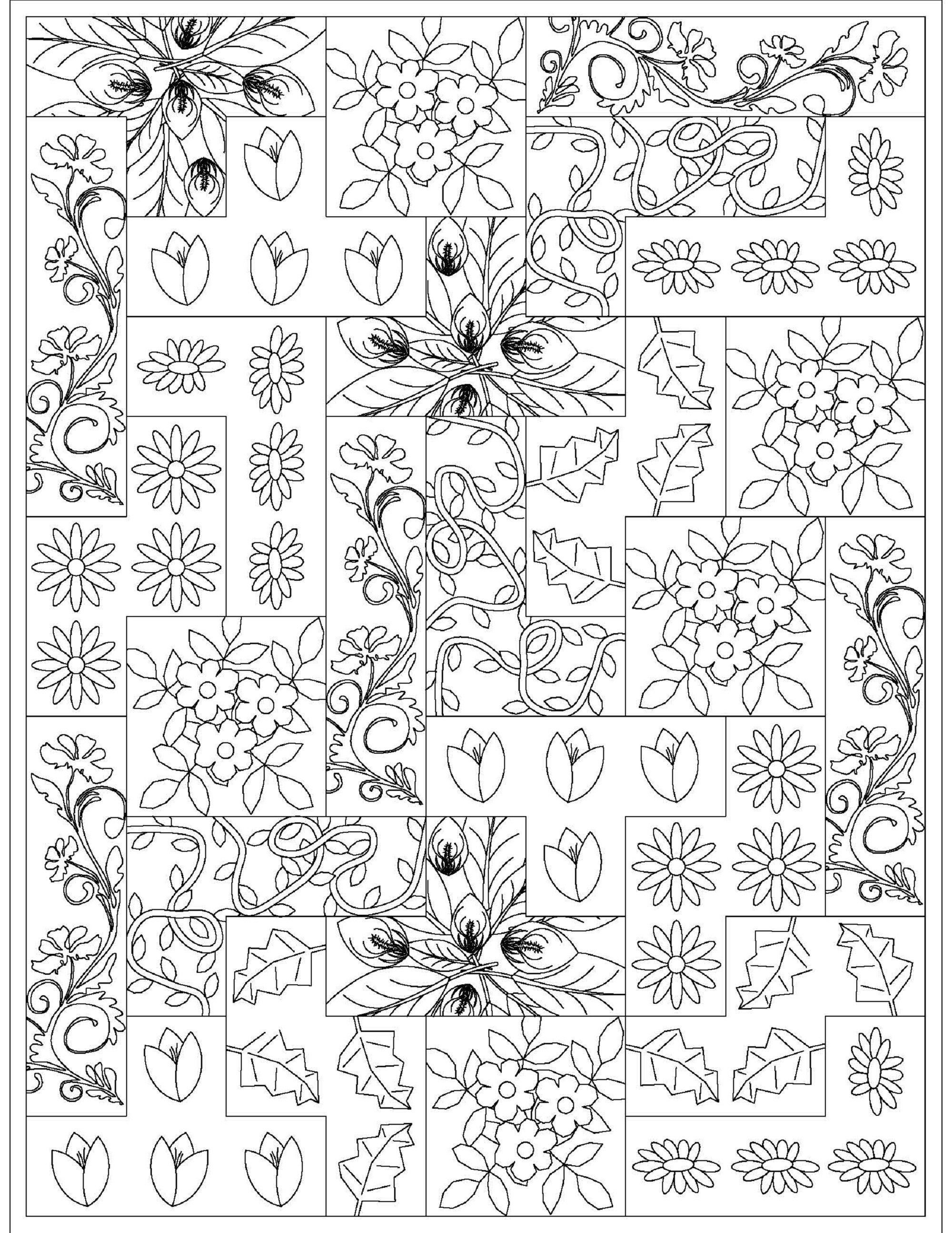Adult Coloring Pages - Art-therapy - Printable - Etsy