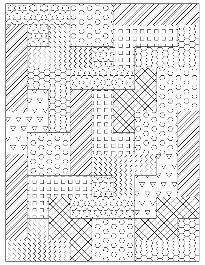 Adult Coloring Pages - Art-therapy - Printable - Etsy