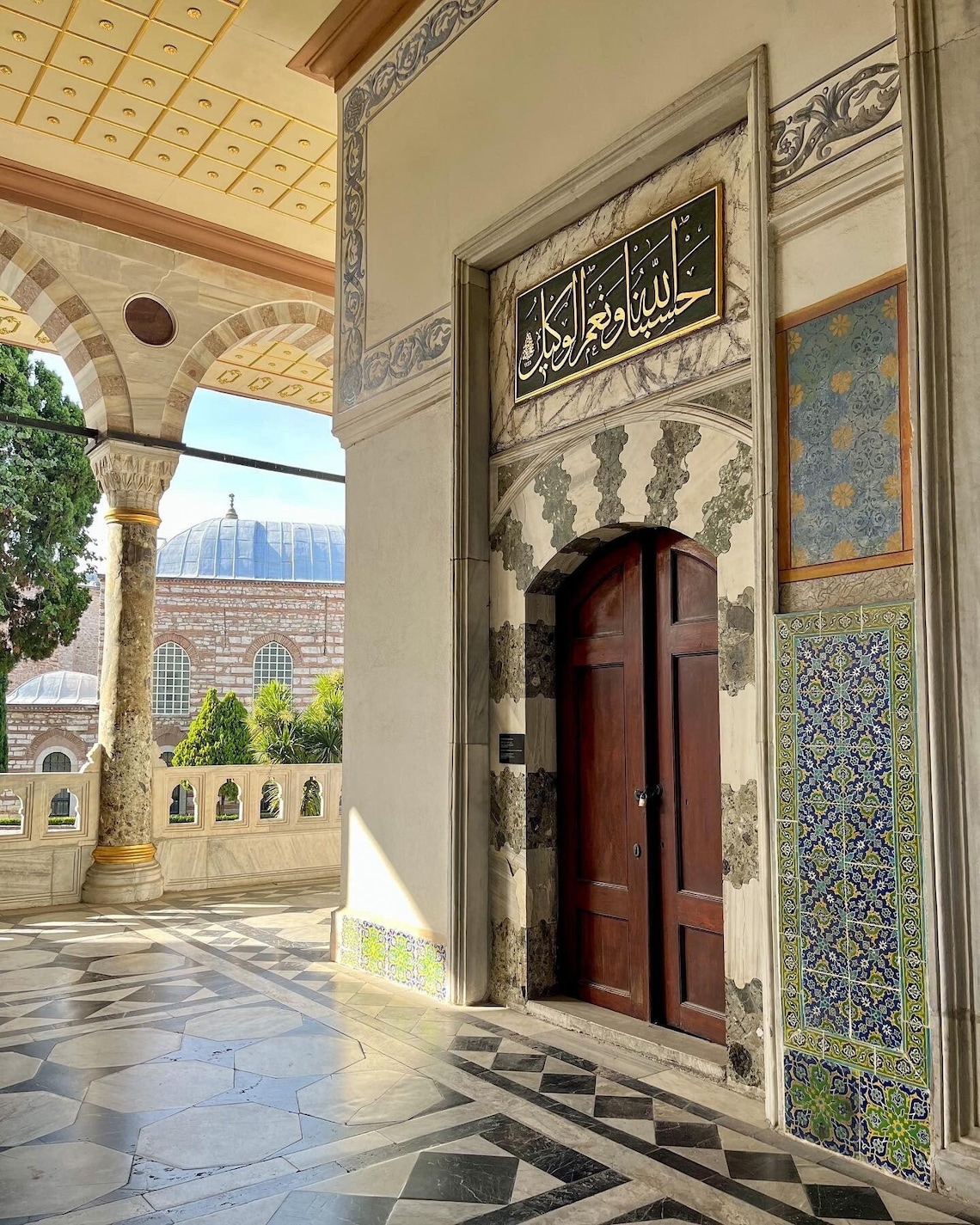 Istanbul Travel Photo: Topkapi Palace Door & Tiles Art Print - Etsy