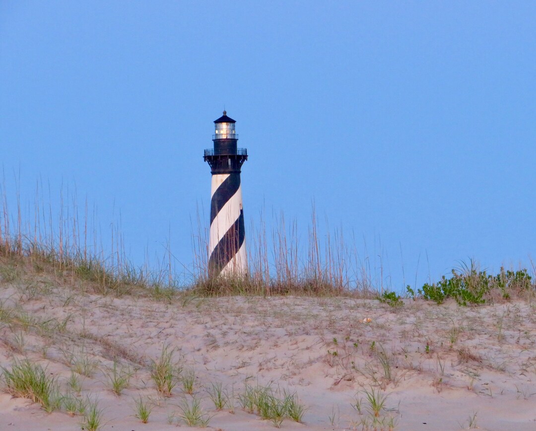 Cape Hatteras Lighthouse- Beach View 01 - Etsy