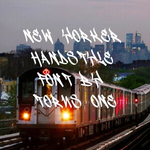 Graffiti Handstyle Font - New Yorker by Torus1 - Etsy