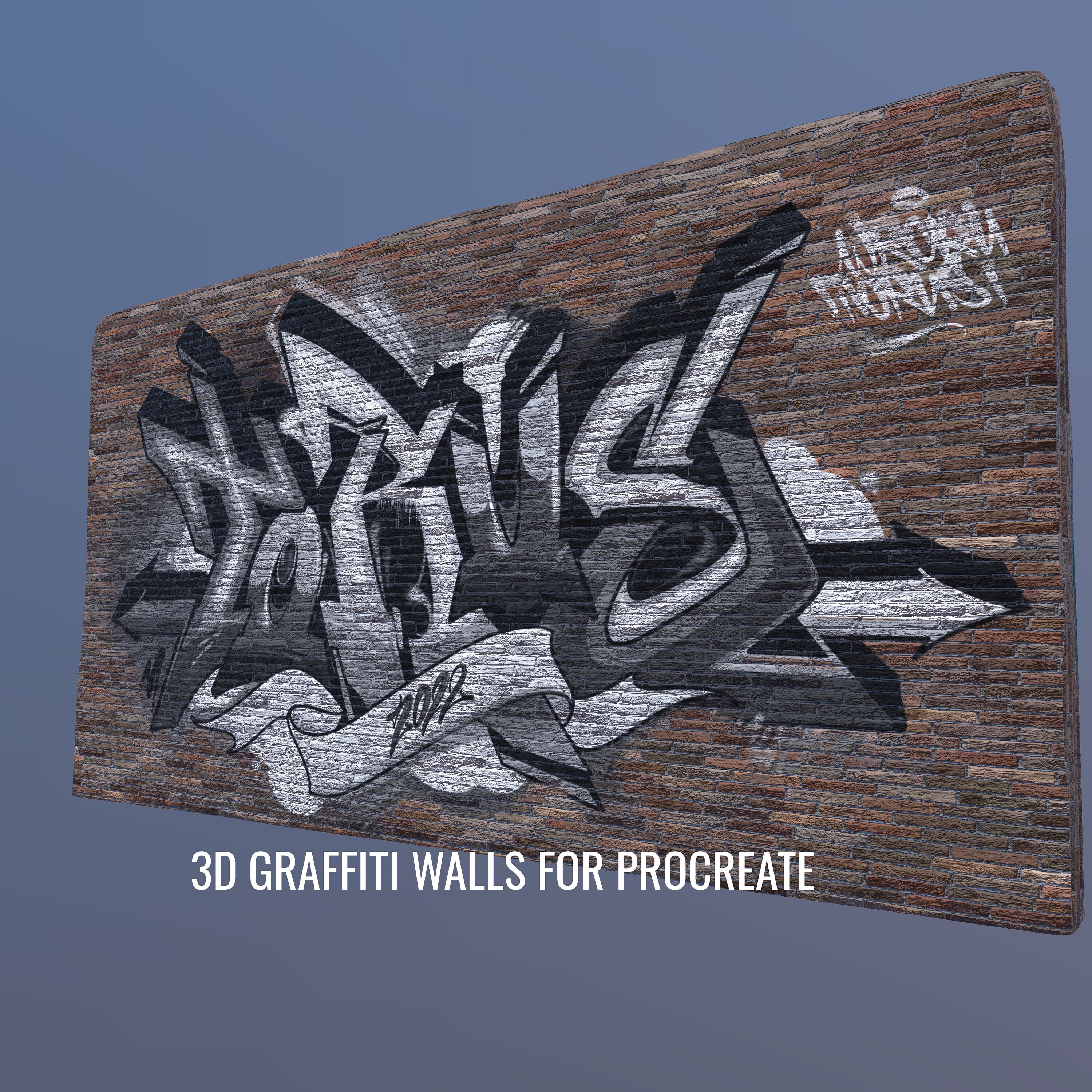 3d Graffiti Characters