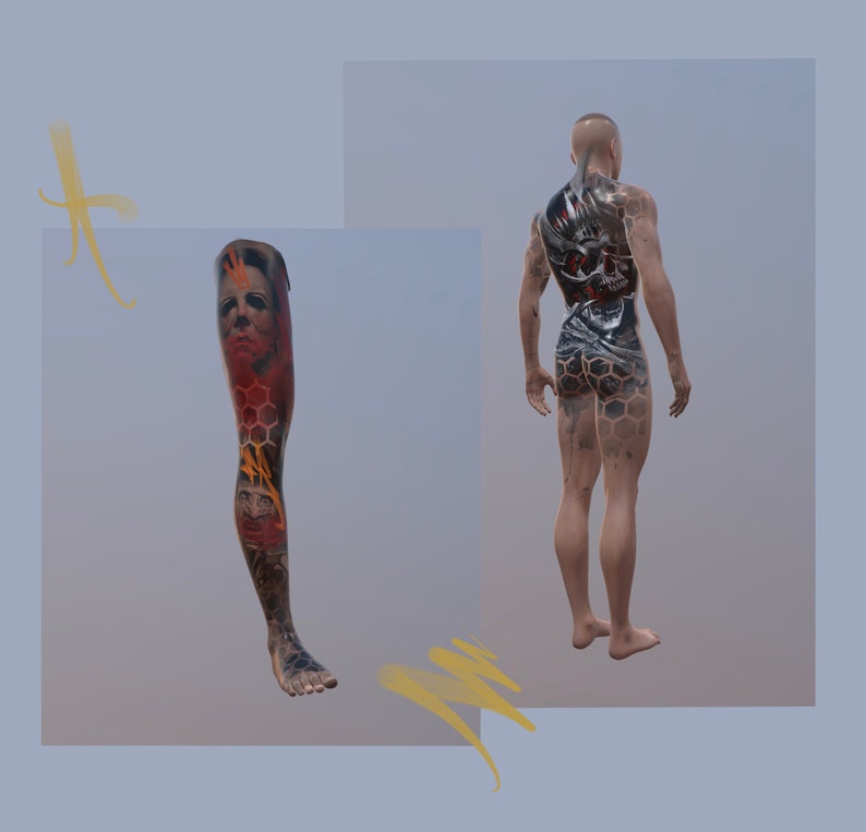 3d Male Human Model for Procreate - Etsy