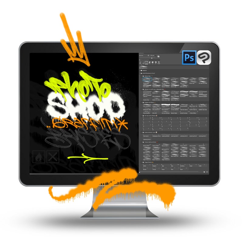 Photo to Spray Paint - Etsy UK