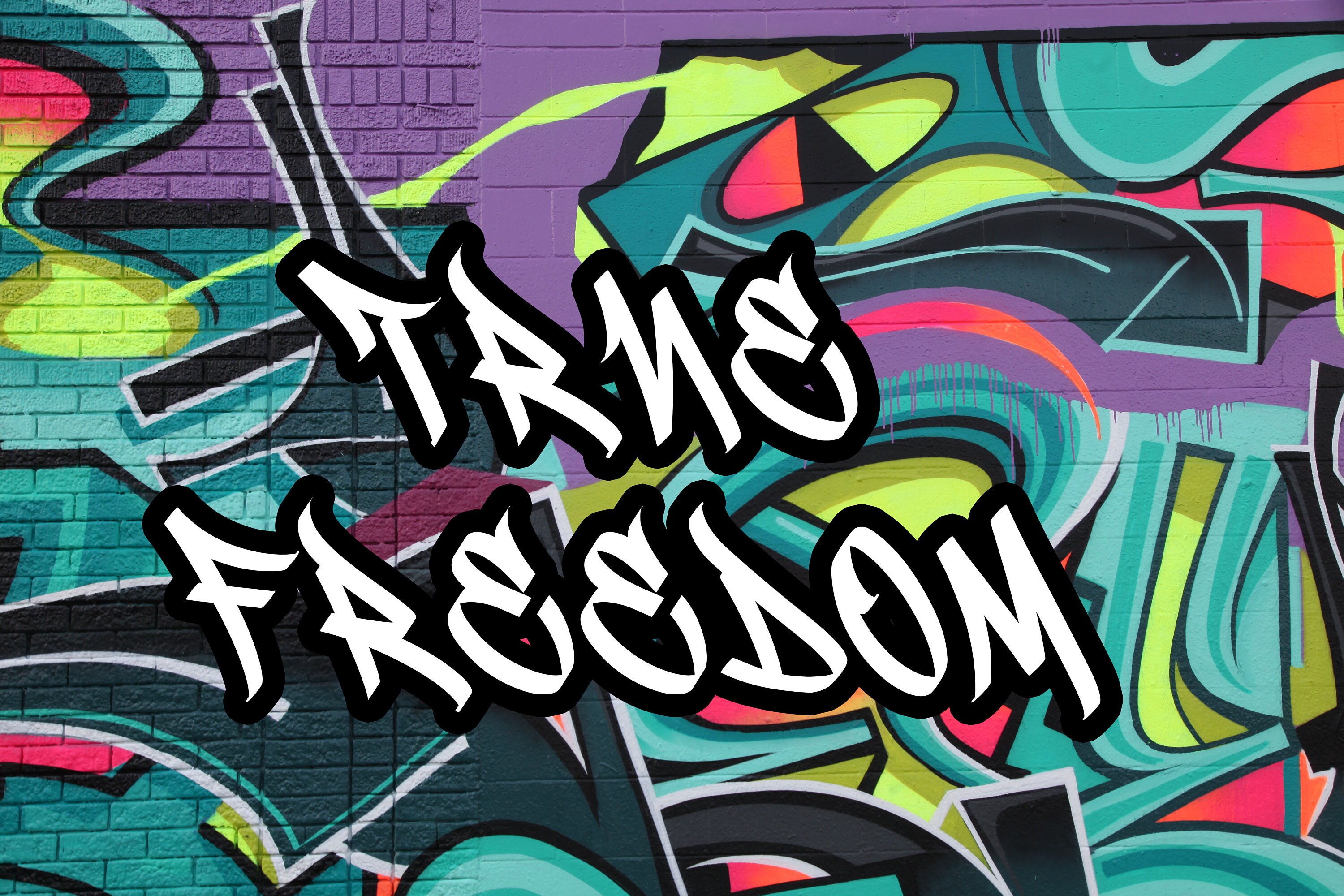 Graffiti Handstyle Font - New Yorker by Torus1 - Etsy