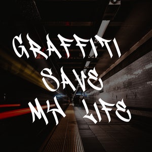 Graffiti Handstyle Font - New Yorker by Torus1 - Etsy