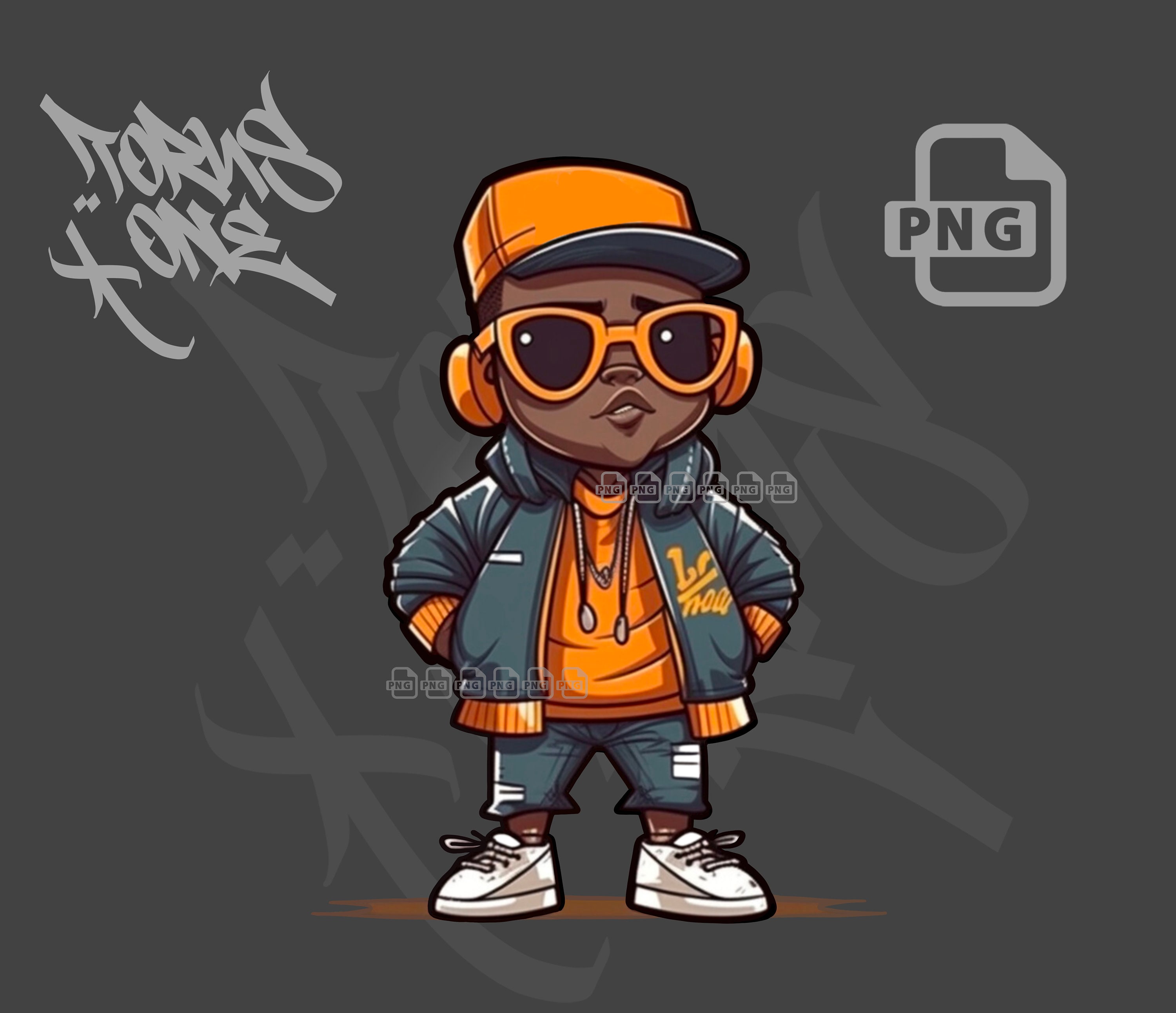 Hip Hop Graffiti Characters