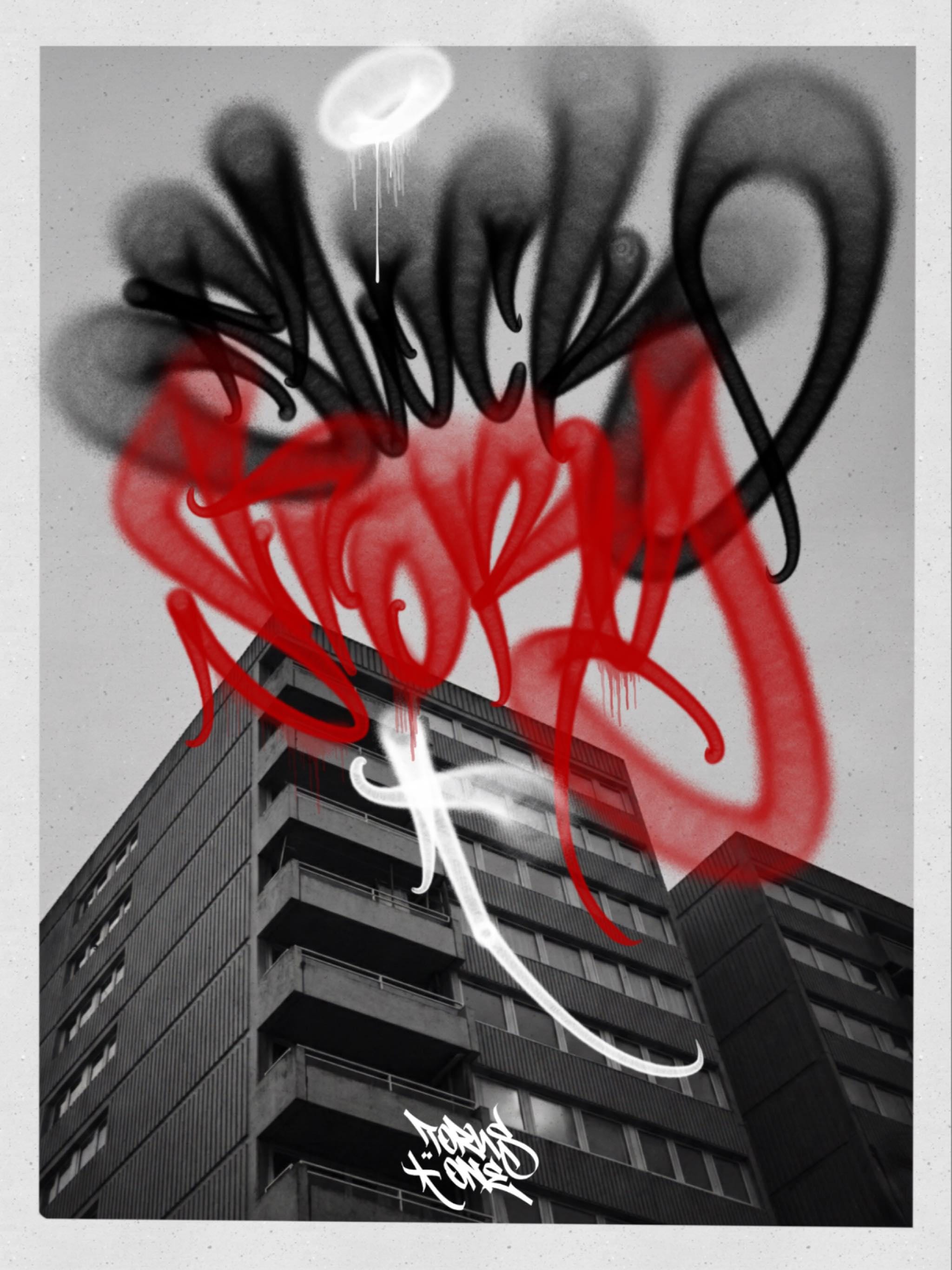 130 Graffiti Brushes for Procreate - Dirty Letters 5v - Etsy UK