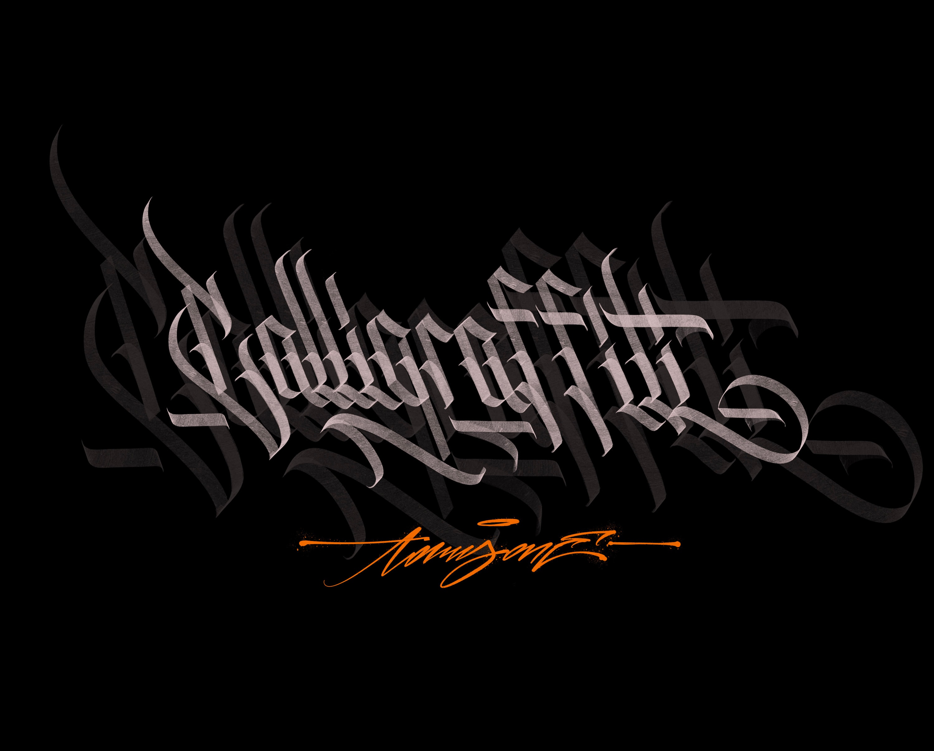 130 Calligraffiti Brushes Love Letters 3 for Procreate - Etsy