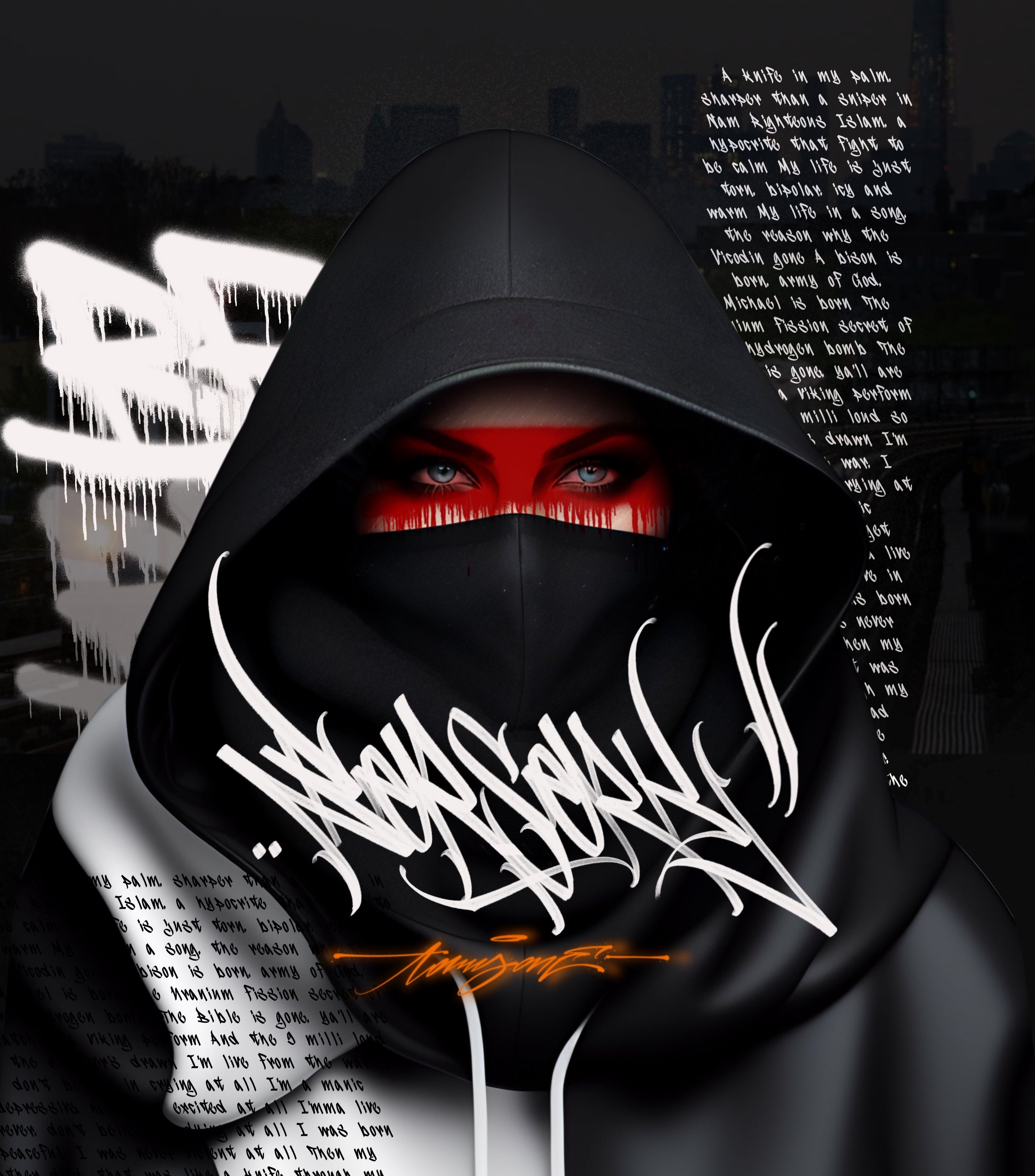 Graffiti Handstyle Font - New Yorker by Torus1 - Etsy