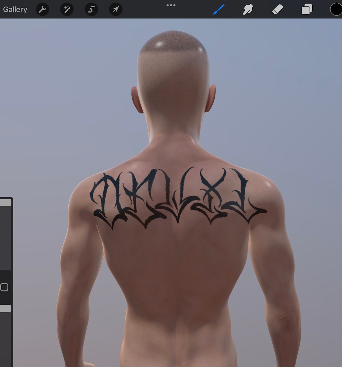 Procreate Tattoo Fonts Handmade Letters Vol.1 - Etsy