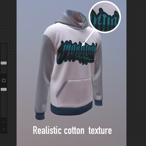 3d Hoodie for Procreate - Etsy