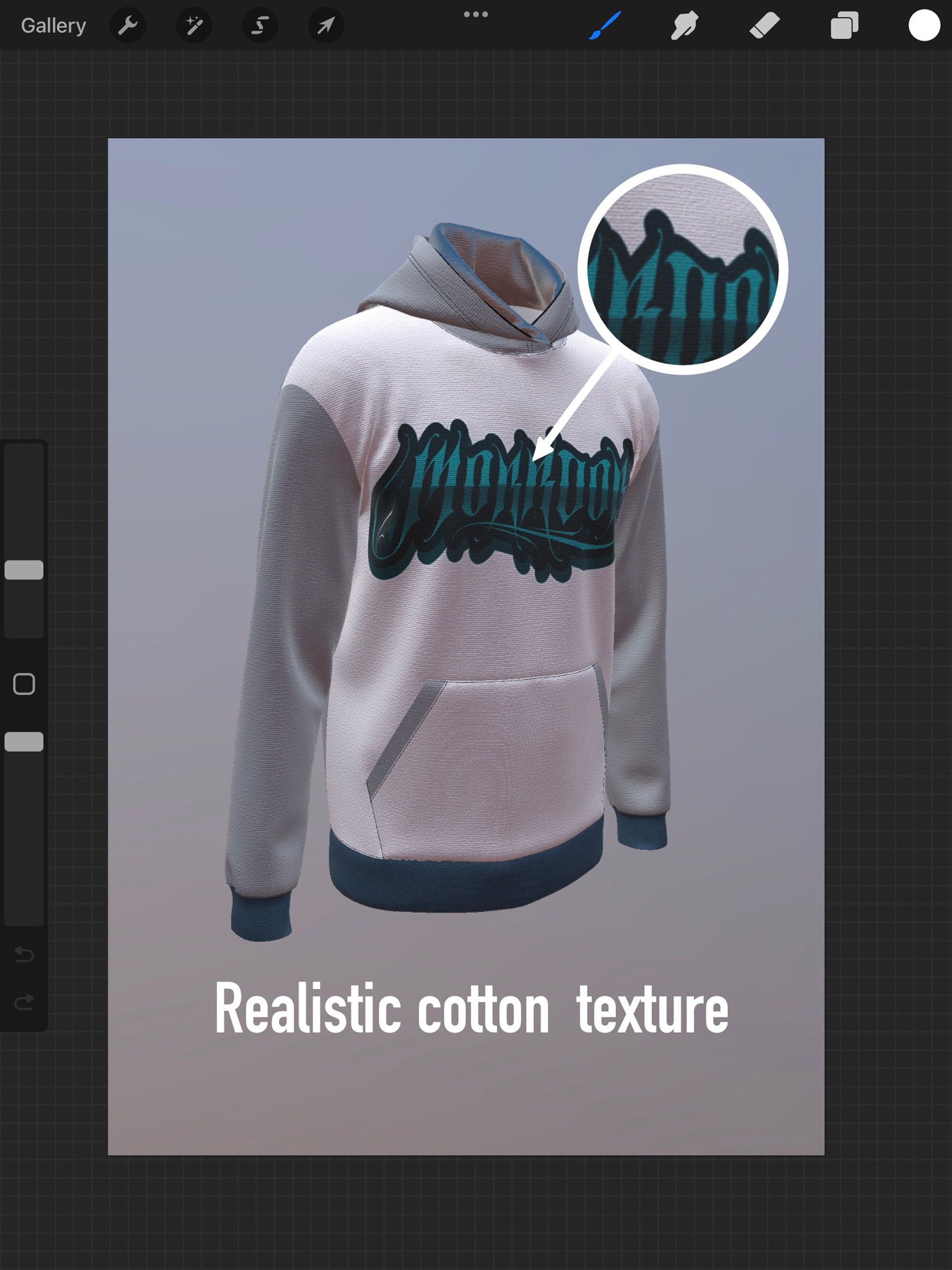 3d Hoodie for Procreate - Etsy