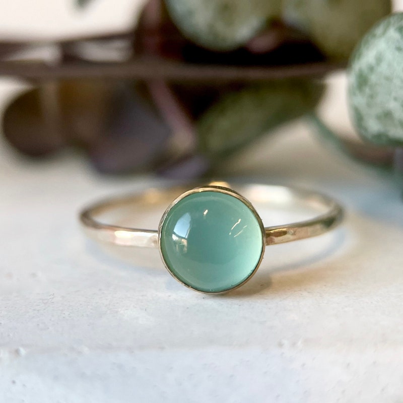 Gemstone Gold Ring - Etsy