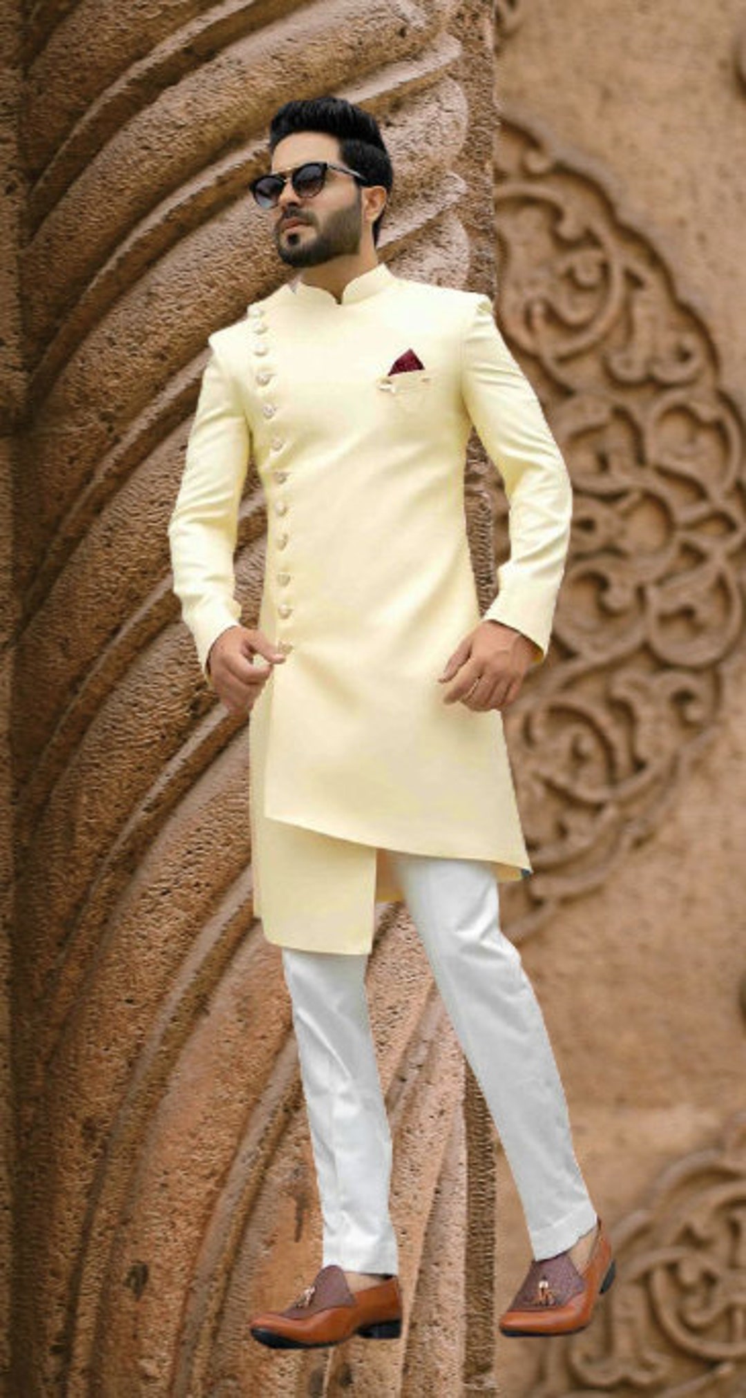 Sherwani for Men Wedding Partywear Achkan Jodhpuri Suit - Etsy