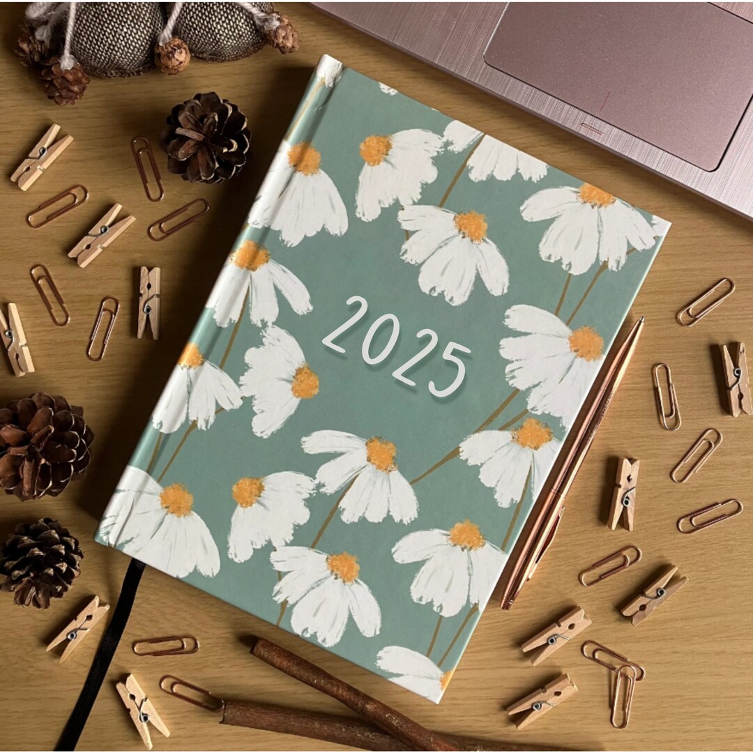 Pre-order 2025 A5 Size Hardcover Diary, Week to View Diary, Yearly ...