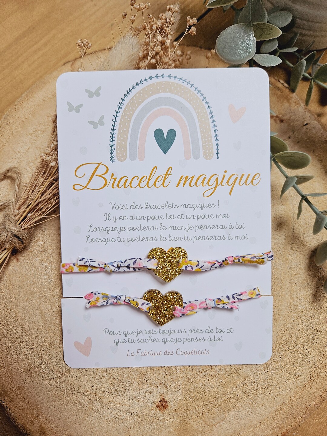 First Day of School Bracelet / Comfort / Parent Child Kindergarten Link ...